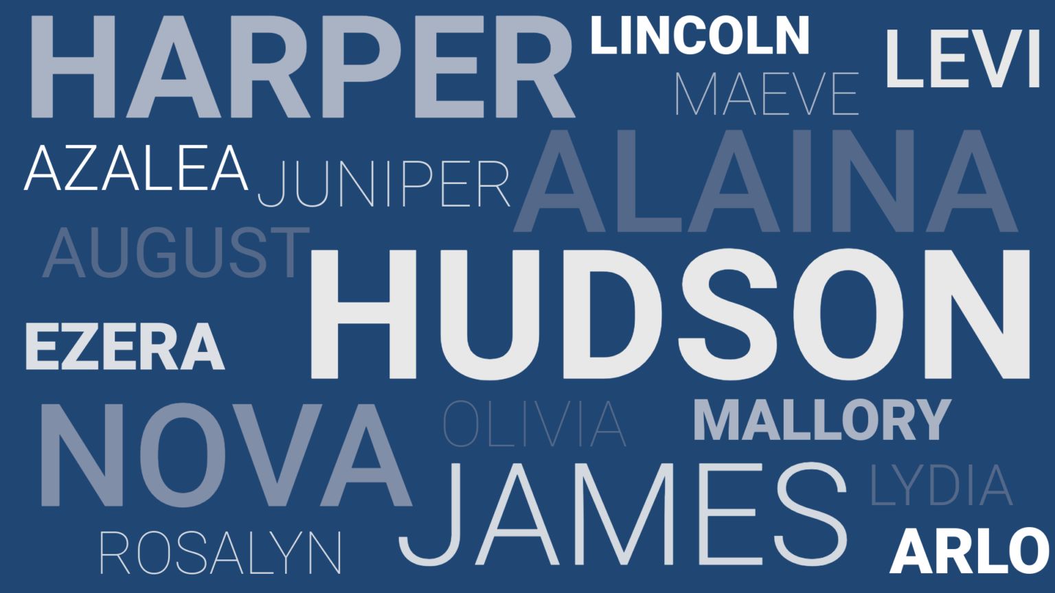 Hudson, Alaina, Nova, and Harper Steal the Spotlight as the Top Baby ...